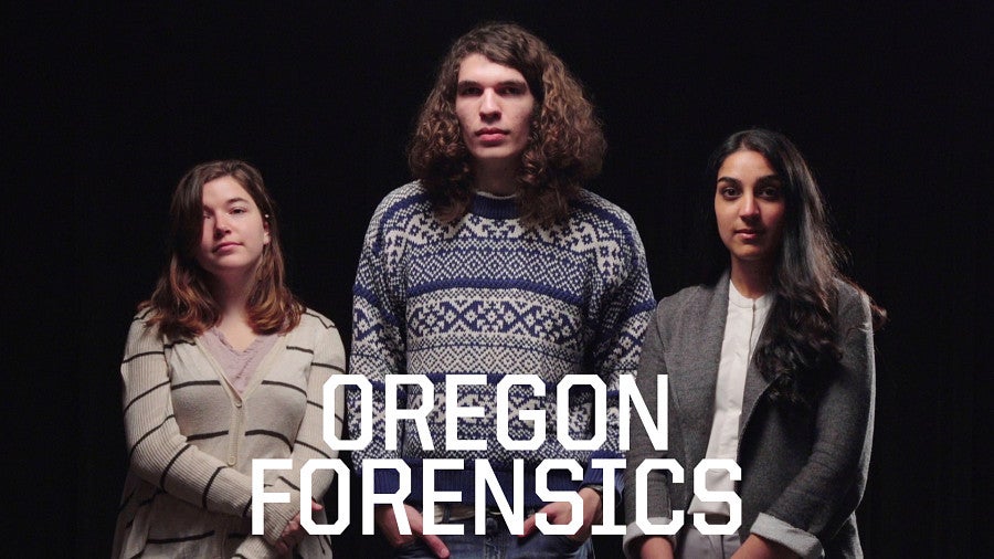 Forensics Team Performs At High Level | UO Clark Honors College